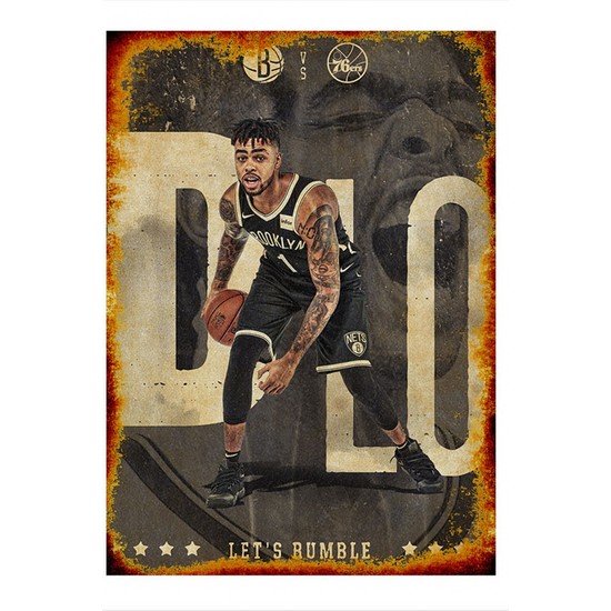 Tablomega D Lo Nba Oyuncusu Tasarım Mdf Tablo Fiyatı