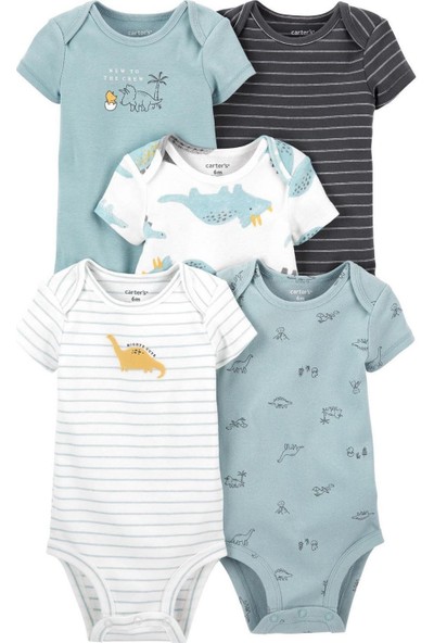 Carter's Layette Erkek Bebek 5'li Body 1L764610 Carter's Layette Erkek Bebek 5'li Body 1L764610