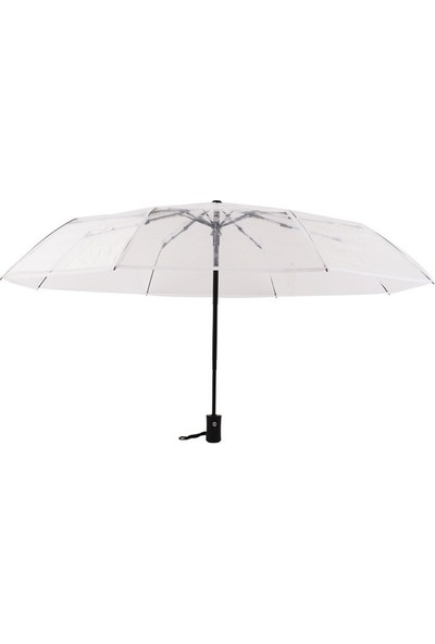 Zsykd Yaratıcı Şeffaf Katlanır Şemsiye 8 Kemik Otomatik Şemsiye (Beyaz) (Yurt Dışından) Zsykd Yaratıcı Şeffaf Katlanır Şemsiye 8 Kemik Otomatik Şemsiye (Beyaz) (Yurt Dışından)