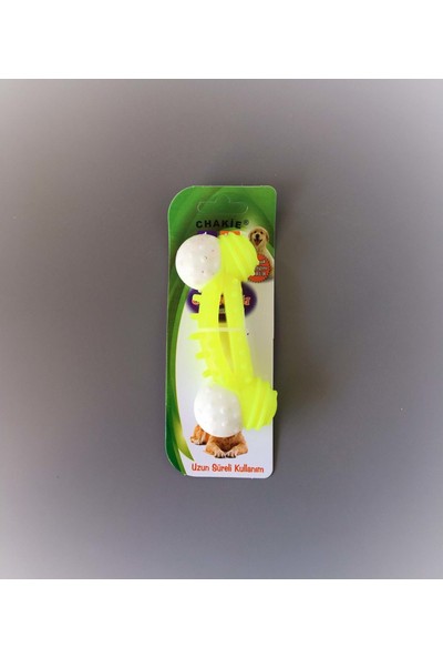 Chakie Kemik Dental Köpek Oyuncağı - Sarı Chakie Kemik Dental Köpek Oyuncağı - Sarı