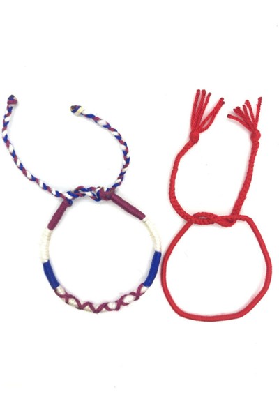 Ikili Şans Ip Bileklik(Halhal)