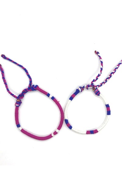 Ikili Şans Ip Bileklik(Halhal)