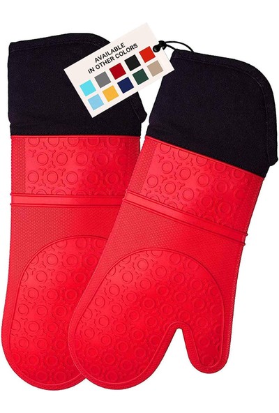 Better Life Ekstra Uzun Profesyonel Silikon Fırın Eldiveni, Esnek Fırın Eldiveni, Kırmızı, 1 Çift, 14.7 Inç (Yurt Dışından) Better Life Ekstra Uzun Profesyonel Silikon Fırın Eldiveni, Esnek Fırın Eldiveni, Kırmızı, 1 Çift, 14.7 Inç (Yurt Dışından)