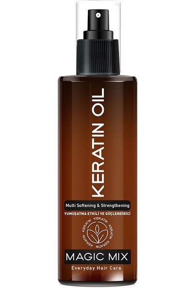 MAGIC MIX Aşırı Yıpranmış Saçlar İçin Keratin Yağı 110 ML MAGIC MIX Aşırı Yıpranmış Saçlar İçin Keratin Yağı 110 ML