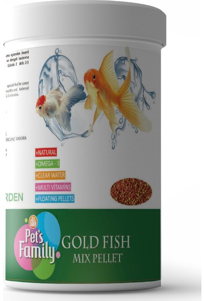 Pets Family Japon Balığı Pellet Yem 100 Ml/40 gr