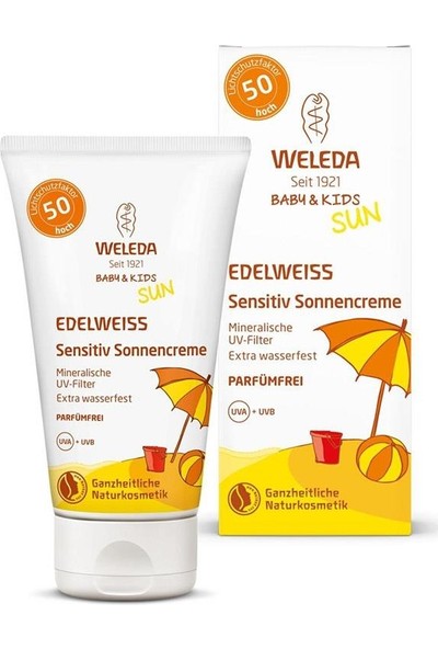 Weleda Baby And Kids Mineral Filtreli Spf+50 Güneş Losyonu 50 ml Weleda Baby And Kids Mineral Filtreli Spf+50 Güneş Losyonu 50 ml