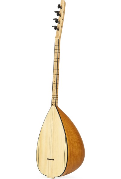 Melodisell Özel Yapım Dut Tekne Yarı Profesyonel Kısa Sap Bağlama 40 Tekne Dut Ağacı Kısa Sap