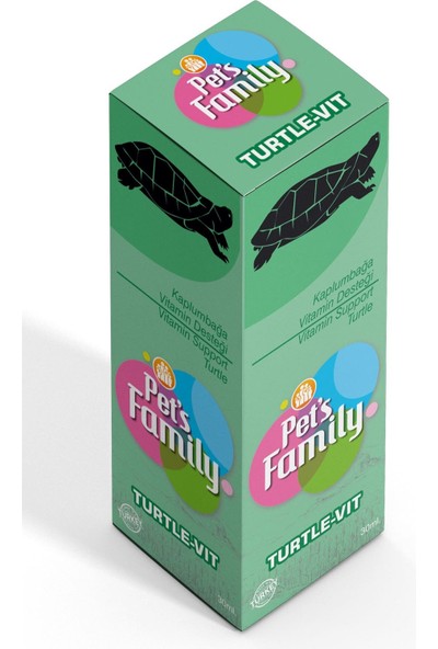 Pets Family Kaplumbağa Vitamini 30 ml