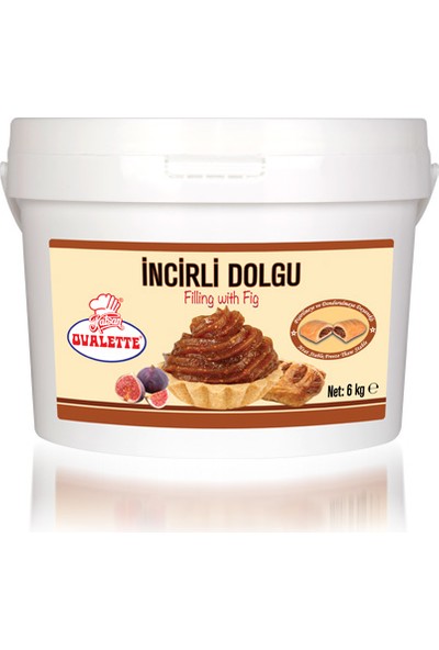 Ovalette Gerçek Incirli Dolgu 6 kg