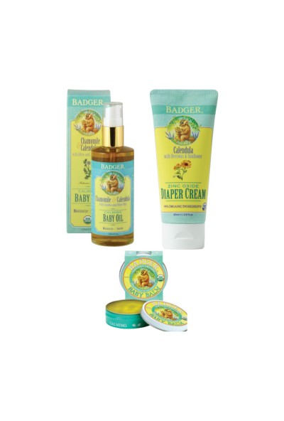 Sirenol Badger Organik Bebek Hediye Seti