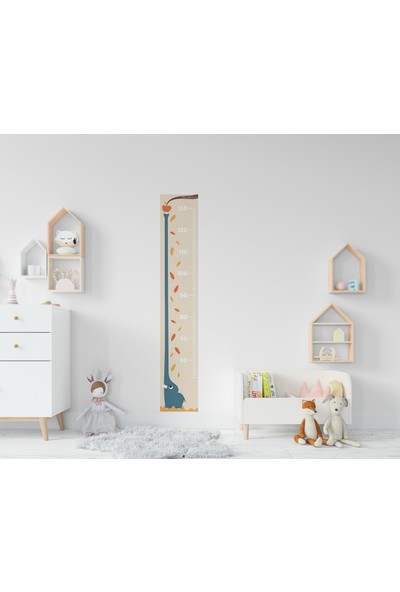 Safemom - Stickerlı Boy Cetveli - Fil Safemom - Stickerlı Boy Cetveli - Fil
