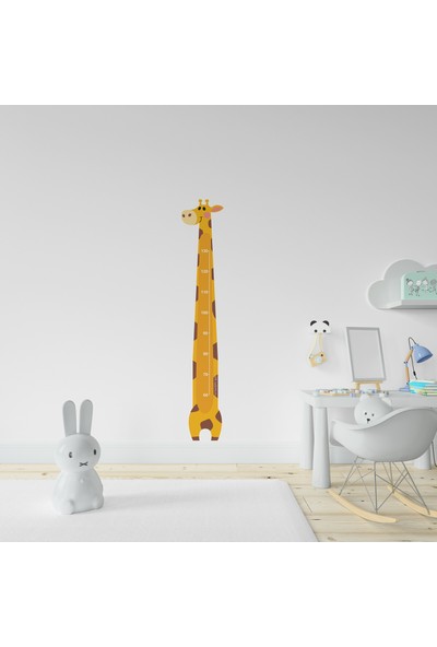 Safemom - Stickerlı Boy Cetveli - Zürafa