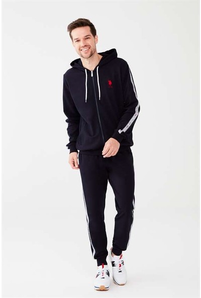 U.S. Polo Assn. Erkek Lacivert Pijama Takımı