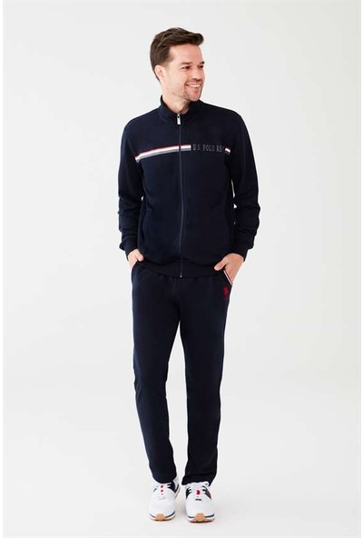 U.S. Polo Assn. Erkek Lacivert Pijama Takımı