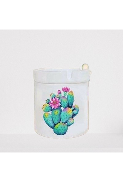 Mavera Dükkan Garfield Kedi Baskılı Seramik Küllük Kül Tablası Mavera Dükkan Garfield Kedi Baskılı Seramik Küllük Kül Tablası