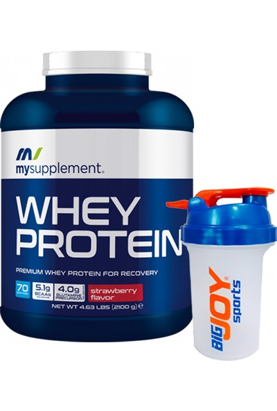 Mysupplement Whey Protein Çilek 2100 gr