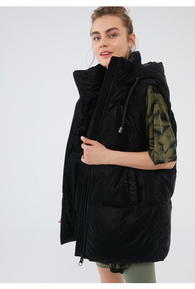 Mavi Kadın Siyah Şişme Yelek 110875-900