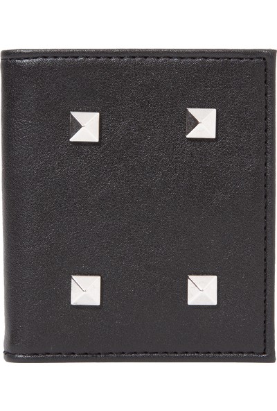 Mavi Zımba Detaylı Siyah Kartlık Mavi Zımba Detaylı Siyah Kartlık