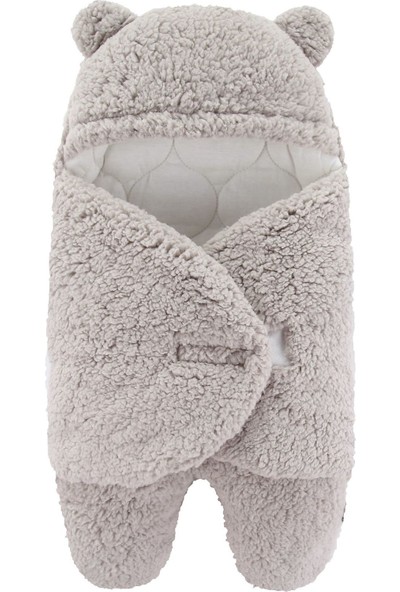 Qualife Kaşmir Kalın Yenidoğan Bebek Uyku Tulumu-Gri (Yurt Dışından) Qualife Kaşmir Kalın Yenidoğan Bebek Uyku Tulumu-Gri (Yurt Dışından)