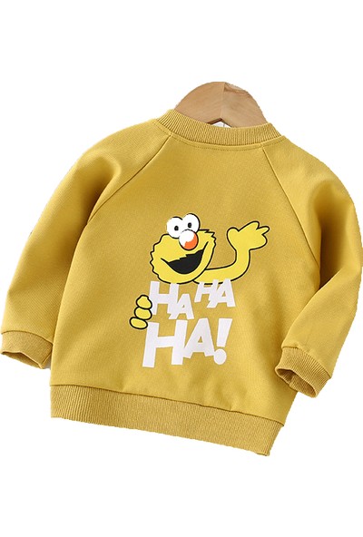 Qualife Çocuk Yazılı Fermuarlı Rahat Ceket-Sarı (Yurt Dışından) Qualife Çocuk Yazılı Fermuarlı Rahat Ceket-Sarı (Yurt Dışından)