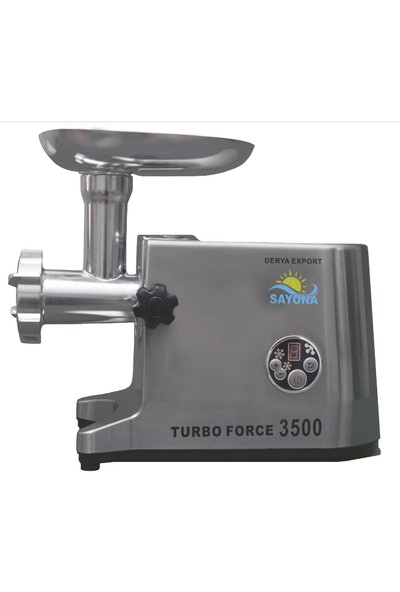 Sayona S-3500D Turbo Force Et Kıyma Makinesi