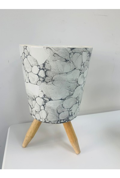 Bi Kaktüs Dünyası Ayaklı Saksı