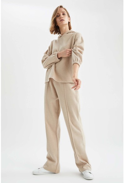 DeFacto Relax Fit Geniş Paça Eşofman Altı V5677AZ21AU