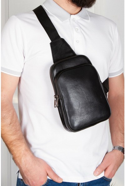 Byhakan NW-2074 Hakiki Deri Body Bag Çapraz Sırt ve Göğüs Çantası Byhakan NW-2074 Hakiki Deri Body Bag Çapraz Sırt ve Göğüs Çantası