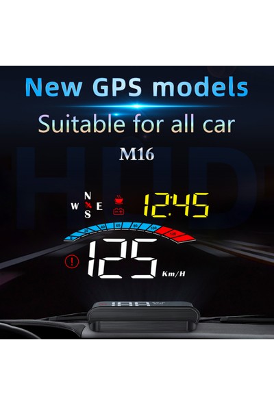 Gahome Araba Hud Ekranı, Hızlı Gps Head Up Display Cam Projektörü (Yurt Dışından) Gahome Araba Hud Ekranı, Hızlı Gps Head Up Display Cam Projektörü (Yurt Dışından)