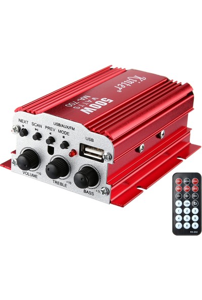 Best Deal Kınter MA700 Ir Kontrol Fm Mp3 USB Oynatma Dijital Ses Amplifikatörü (Yurt Dışından)