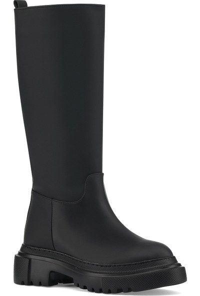 Nine West Izzy2 1pr Siyah Kadın Düz Çizme