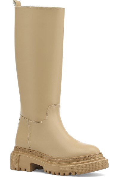 Nine West Izzy 1pr Vizon Kadın Düz Çizme