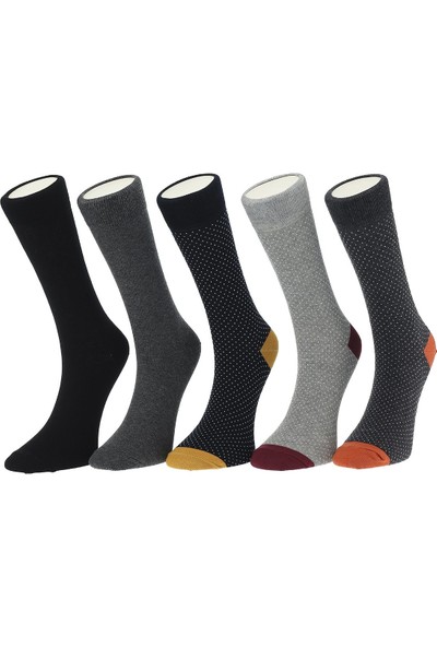 Polaris Mını Puan 5 Lı Skt-M 1pr Çok Renkli Erkek Soket Çorap Polaris Mını Puan 5 Lı Skt-M 1pr Çok Renkli Erkek Soket Çorap
