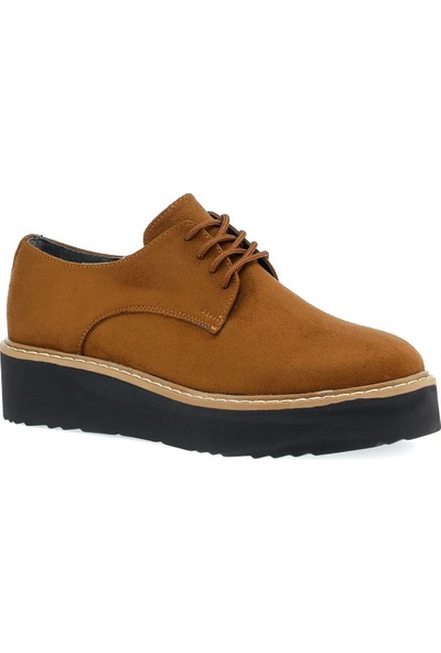 Butigo Camelıa 1pr Taba Kadın Oxford Ayakkabı Butigo Camelıa 1pr Taba Kadın Oxford Ayakkabı