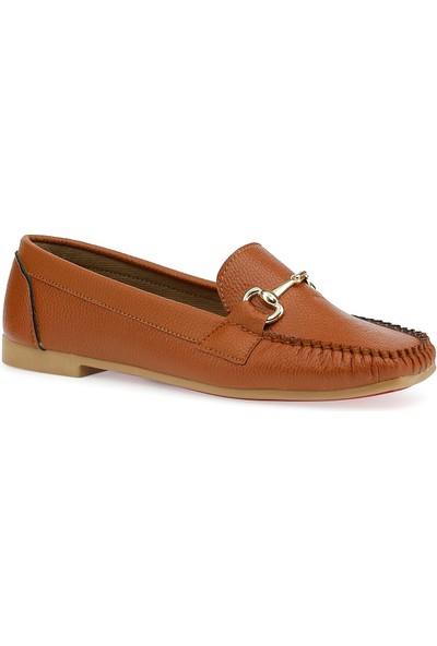 Butigo Natalıe 1pr Taba Kadın Loafer Ayakkabı Butigo Natalıe 1pr Taba Kadın Loafer Ayakkabı