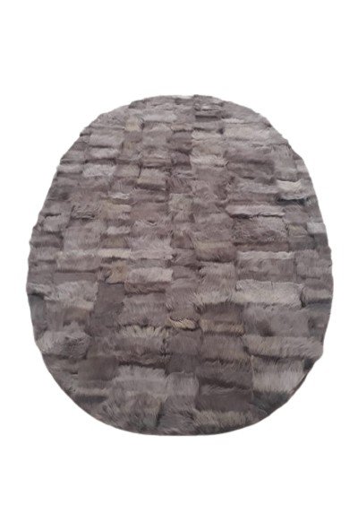 Bienna Fur Kaymaz Taban Oval Doğal Toskana Halı / Kilim Bienna Fur Kaymaz Taban Oval Doğal Toskana Halı / Kilim