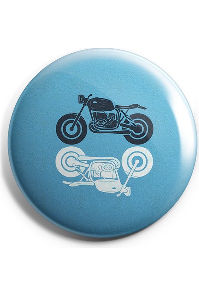 Hasbihal Motosiklet Iğneli Çanta Rozeti