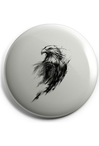 Hasbihal Kartal Iğneli Çanta Rozeti