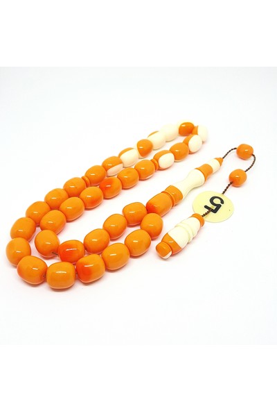 Neyhane Tesbih & Gümüş Usta Yapımı Eski Alman Döküm Katalin Bilardo Topu Tesbih