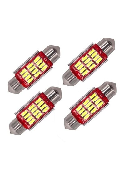Gürler Oto Aksesuar Oto Tavan LED 2 Adet Plaka LED Iç Ortam Aydınlatma Soğutmalı LED Ampul 39MM Gürler Oto Aksesuar Oto Tavan LED 2 Adet Plaka LED Iç Ortam Aydınlatma Soğutmalı LED Ampul 39MM