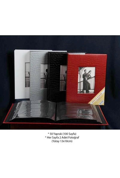 Foto Baskımız 13X18CM 200’LÜK Deri Fotoğraf Albümü Foto Baskımız 13X18CM 200’LÜK Deri Fotoğraf Albümü