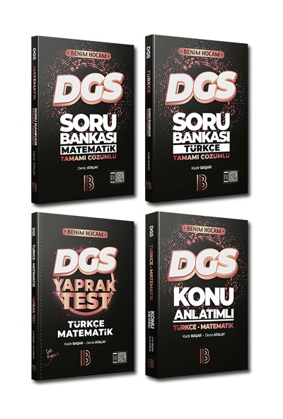 Benim Hocam Yayınları 2022 DGS Konu + Soru ve Yaprak Test Set Benim Hocam Yayınları 2022 DGS Konu + Soru ve Yaprak Test Set