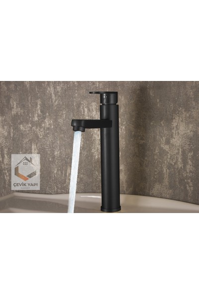 Rudi Siyah Çanak Lavabo Bataryası - 604B Rudi Siyah Çanak Lavabo Bataryası - 604B