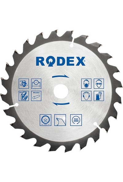 Rodex - 40 Diş Daire Testere Bıçağı 190 x 22.23 x 2.4 mm Rodex - 40 Diş Daire Testere Bıçağı 190 x 22.23 x 2.4 mm