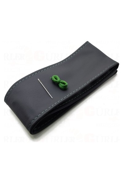 Gürler Oto Aksesuar Dikmeli Deri Direksiyon Kılıfı Yeşil Ipli Soft Esnek Kokusuz Standart 38CM Gürler Oto Aksesuar Dikmeli Deri Direksiyon Kılıfı Yeşil Ipli Soft Esnek Kokusuz Standart 38CM