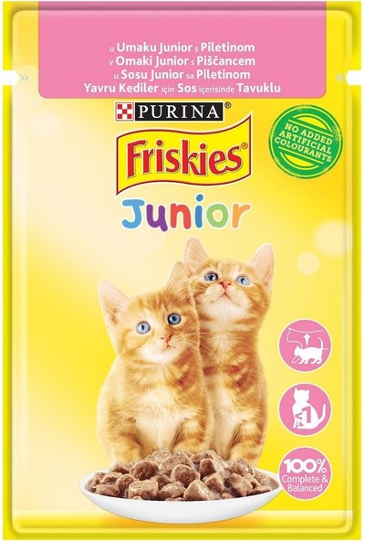 Apg Friskies Steril Cat Junior Yavru Kedi Yaş Mama 85 gr Apg Friskies Steril Cat Junior Yavru Kedi Yaş Mama 85 gr