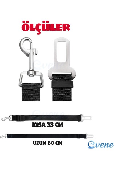 Evene Evcil Hayvan Araç Emniyet Kemeri Emniyet Tasması