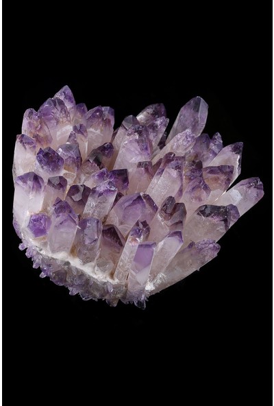 Dünya Doğal Taş Mor Kuvars Ham Doğal Taşı - 600157