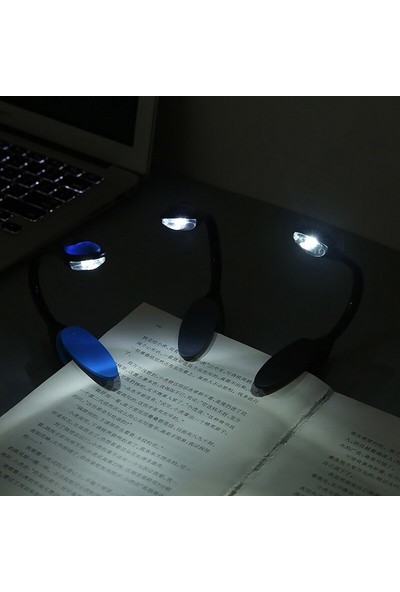 Proithalat Kitap Okuma Işığı LED Booklight Kıskaçlı Pilli Model LED Işık Proithalat Kitap Okuma Işığı LED Booklight Kıskaçlı Pilli Model LED Işık