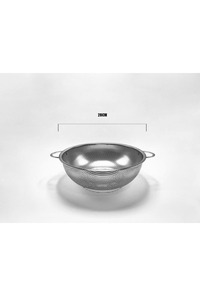 Ily Paslanmaz Çelik Süzgeç 28 cm